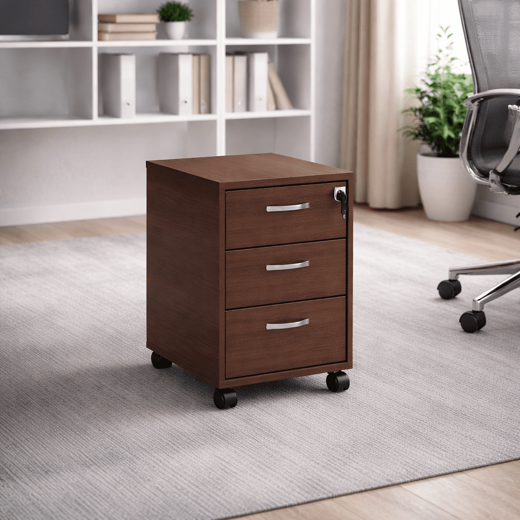 Maestro 3 Drawer Mobile Pedestal - Wave Office