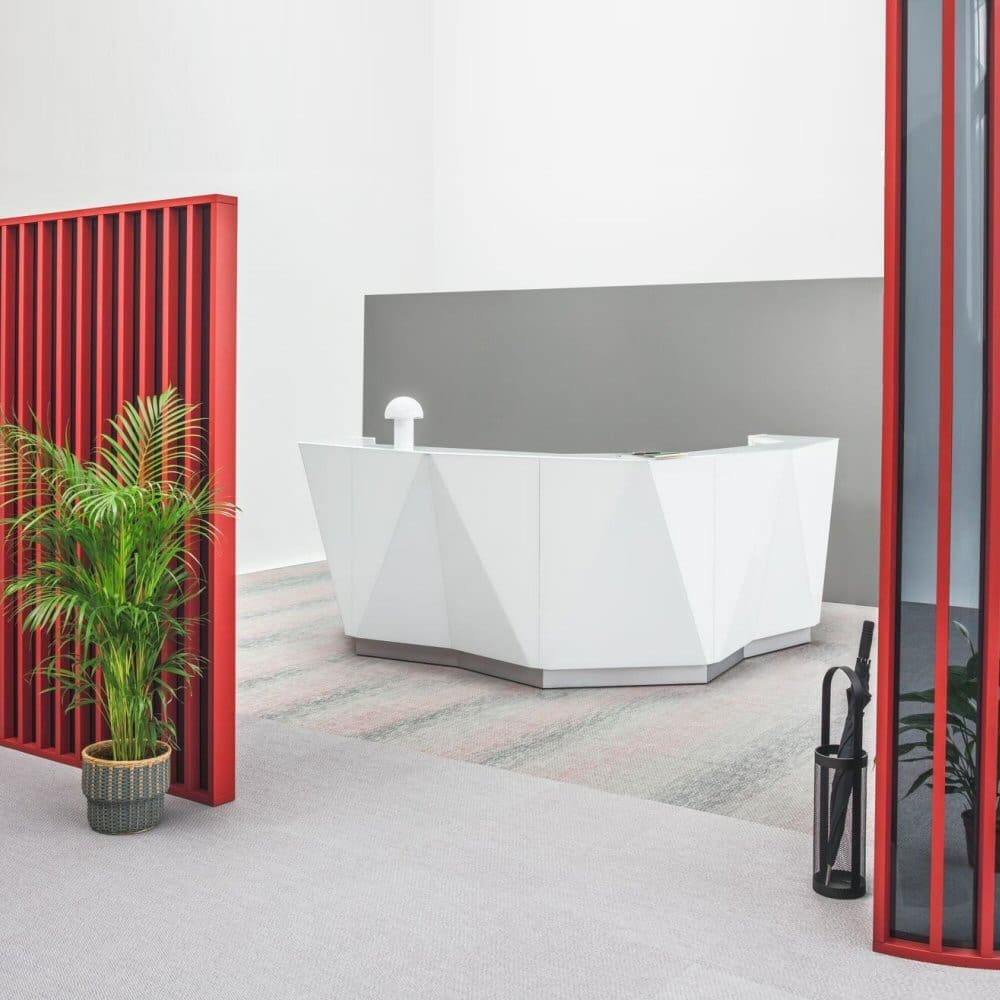 MDD Alpa Modular Reception Desk - Wave Office